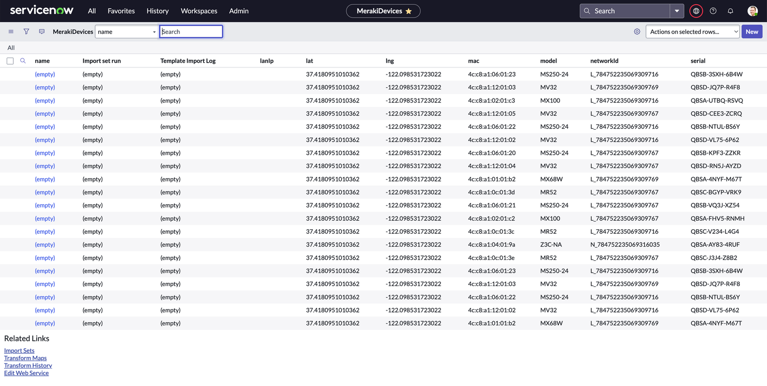Servicenow Connector Cisco Networking App Marketplace