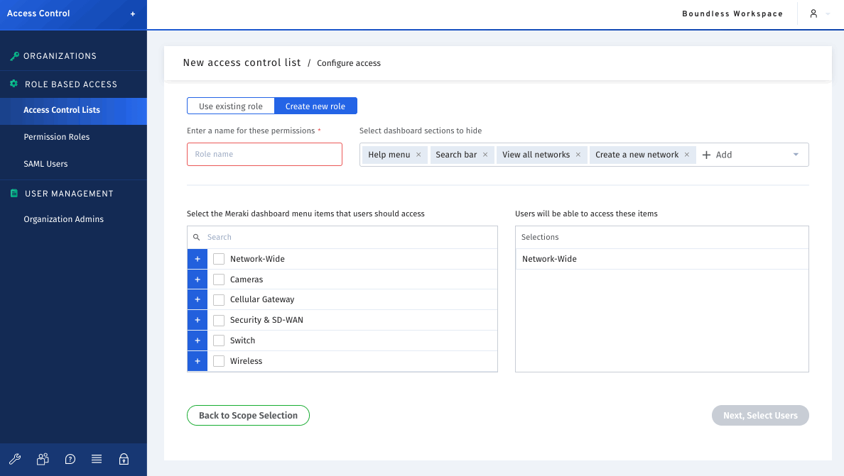 Access Control by BOUNDLESS | Cisco Networking App Marketplace