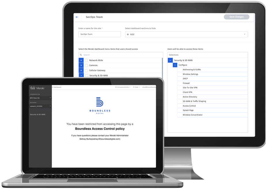 Access Control by BOUNDLESS | Cisco Networking App Marketplace