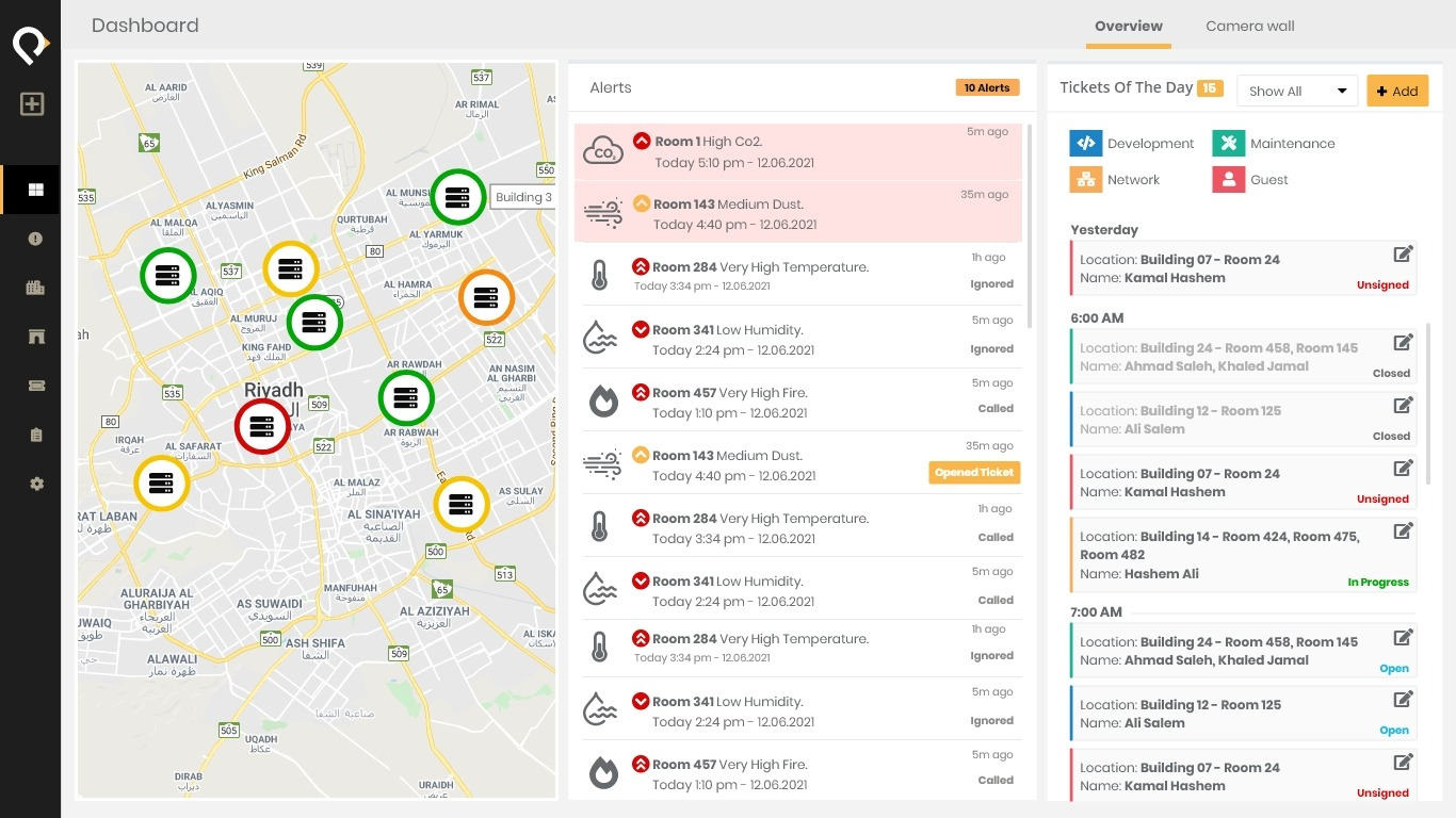 Features | Building Management System | Cisco Networking App Marketplace