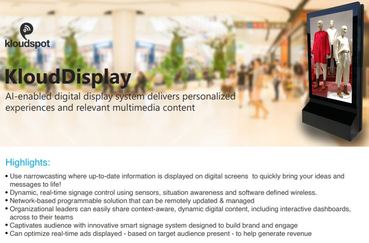 Kloudspot | Cisco Networking App Marketplace