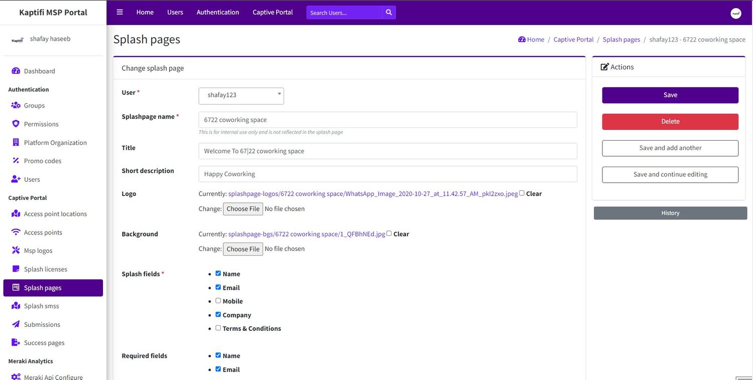 Kaptifi MSP | Cisco Networking App Marketplace