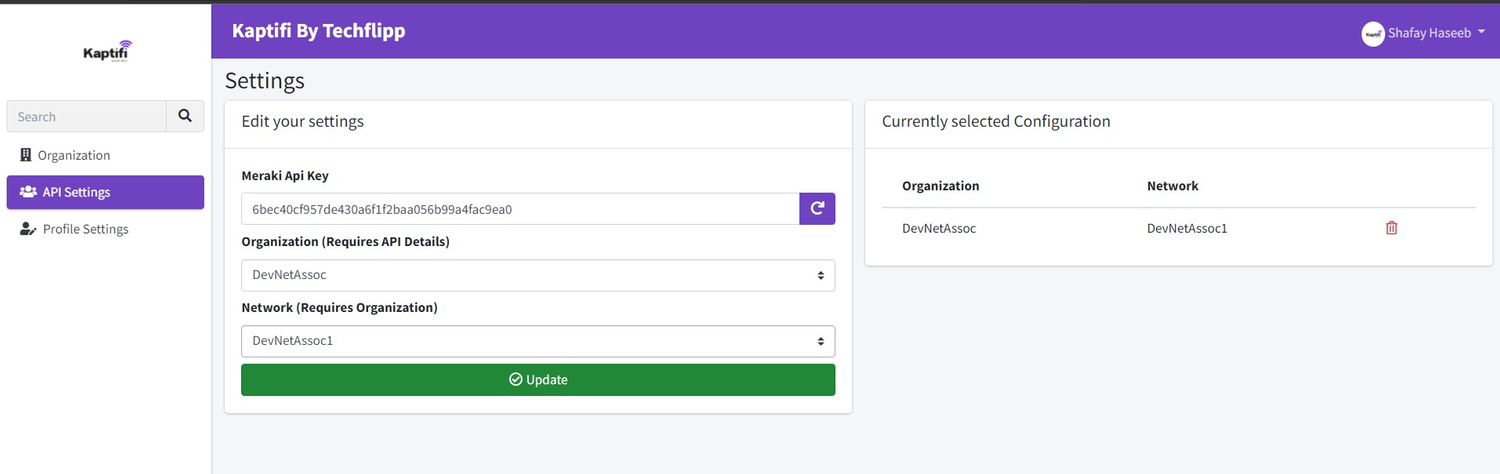 Kaptifi | Cisco Networking App Marketplace