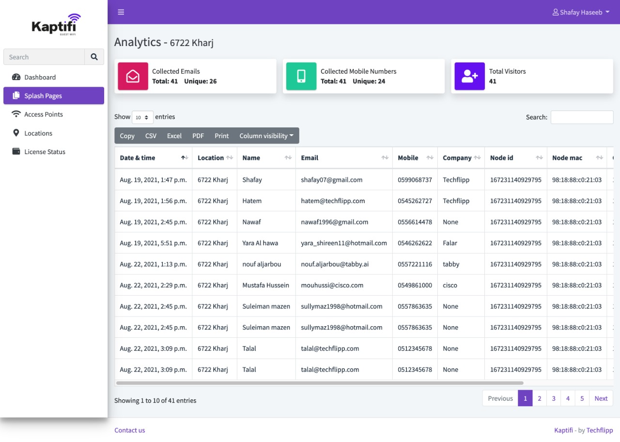 Kaptifi | Cisco Networking App Marketplace