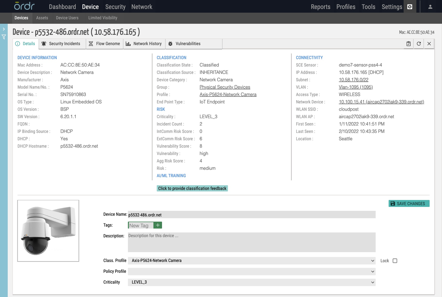 OrdrAI Protect | Cisco Networking App Marketplace
