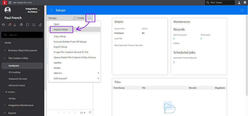 HR Talent - Integration Templates using FCU - Send Personnel Event Data ...