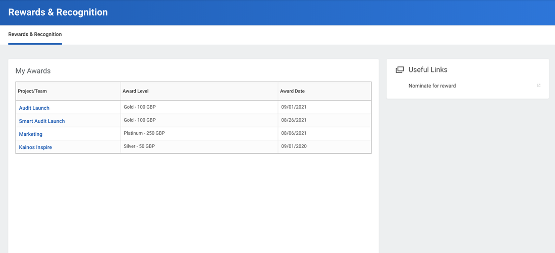 Rewards & Recognition App | Workdaysandbox