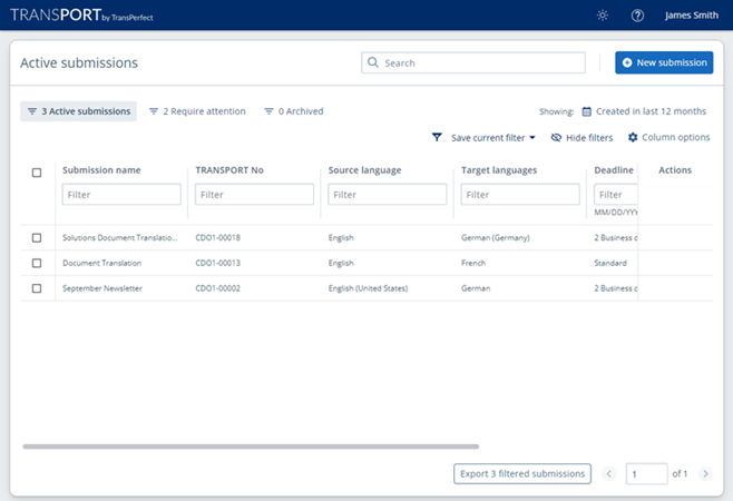GlobalLink TRANSPORT for Translation Services | Coupa App Marketplace
