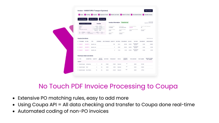 Invoice-Matching app for Coupa | Coupa App Marketplace