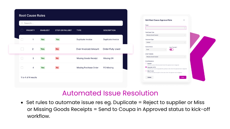 Invoice-Matching app for Coupa | Coupa App Marketplace