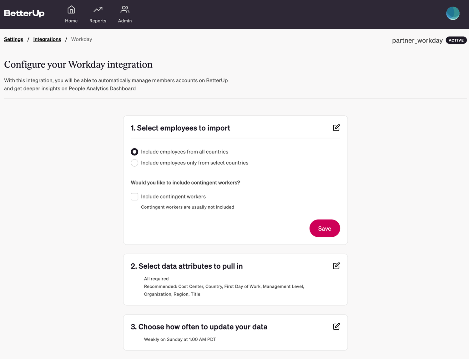 BetterUp Integration with Workday HCM | Workdaysandbox