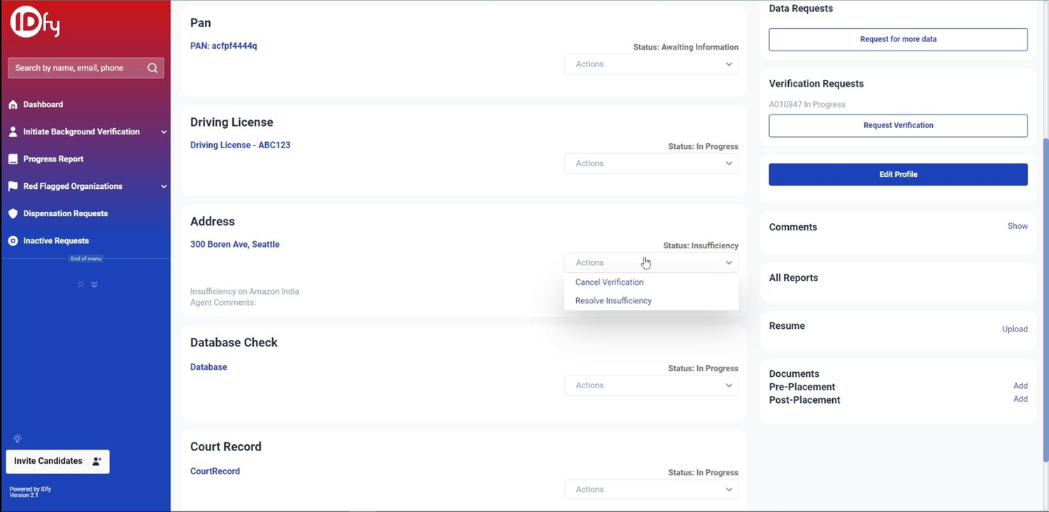 IDfy BGV | Darwinbox Marketplace