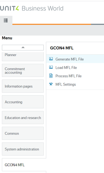 GCON4 MFL | Unit4 Marketplace