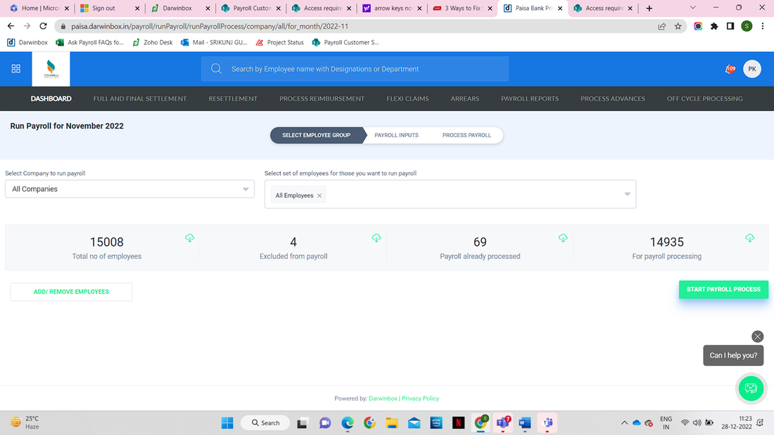 Services: Payroll Management | Darwinbox Marketplace
