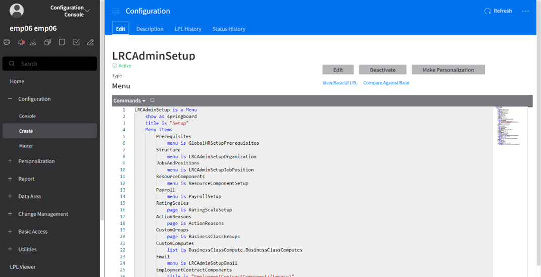 HR Talent - Config Console Head Count Report | Infor Marketplace