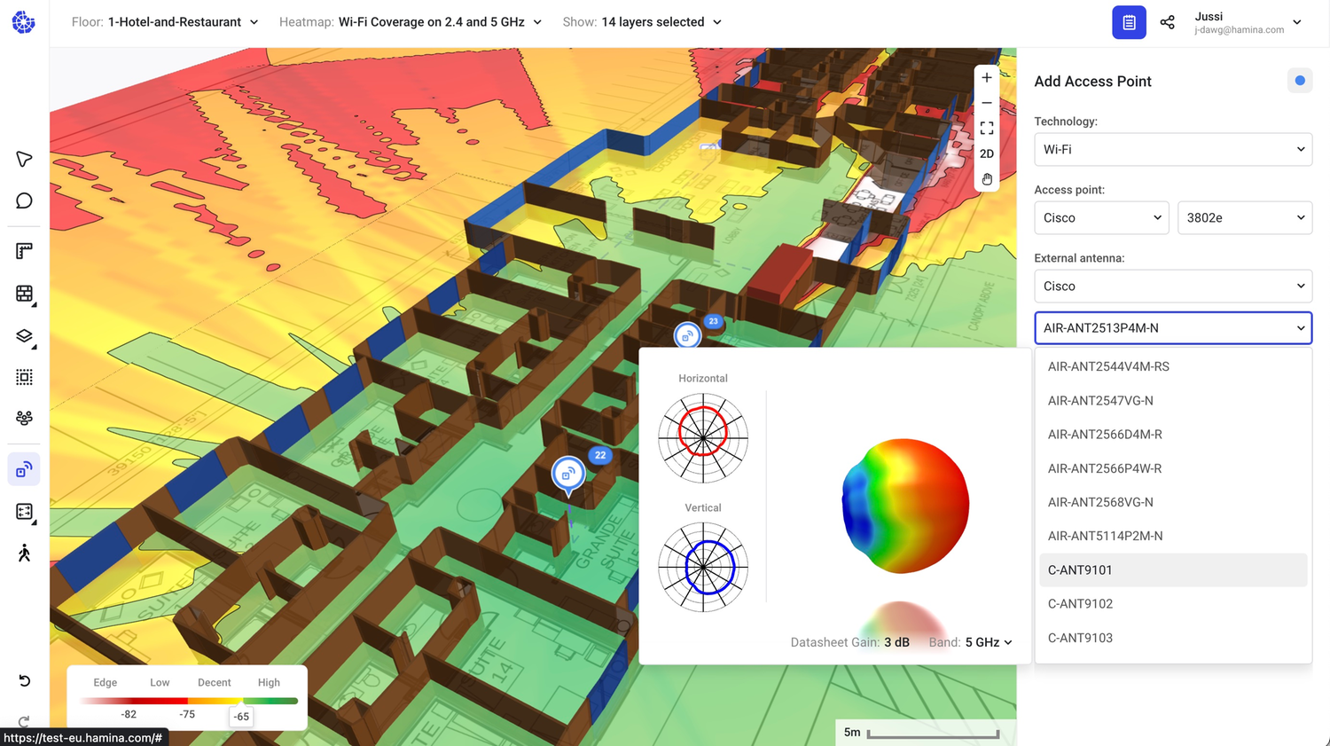Hamina Network Planner | Cisco Networking App Marketplace