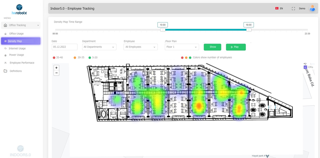Indoor5.0 - Employee Tracking | Cisco Networking App Marketplace
