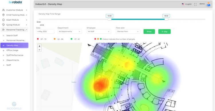 Indoor5.0 - Employee Tracking | Cisco Networking App Marketplace