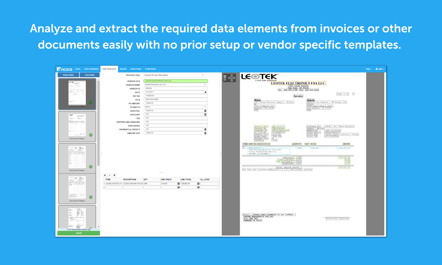 ancora Invoice Automation and AI-Powered Data Extraction | Coupa App ...