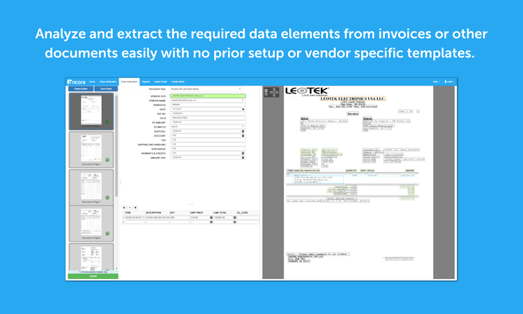 ancora Invoice Automation and AI-Powered Data Extraction | Coupa App Marketplace