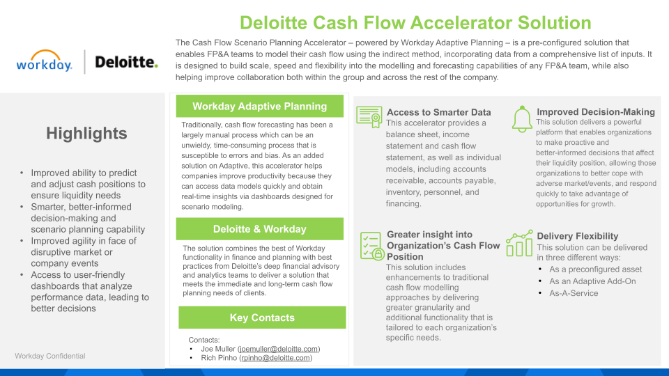 Cash Flow Accelerator | Workday Marketplace