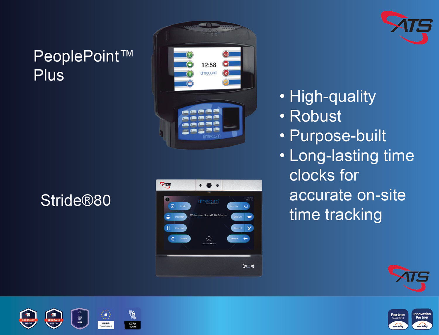 ATS TimeCom® for Workday | Workday Marketplace