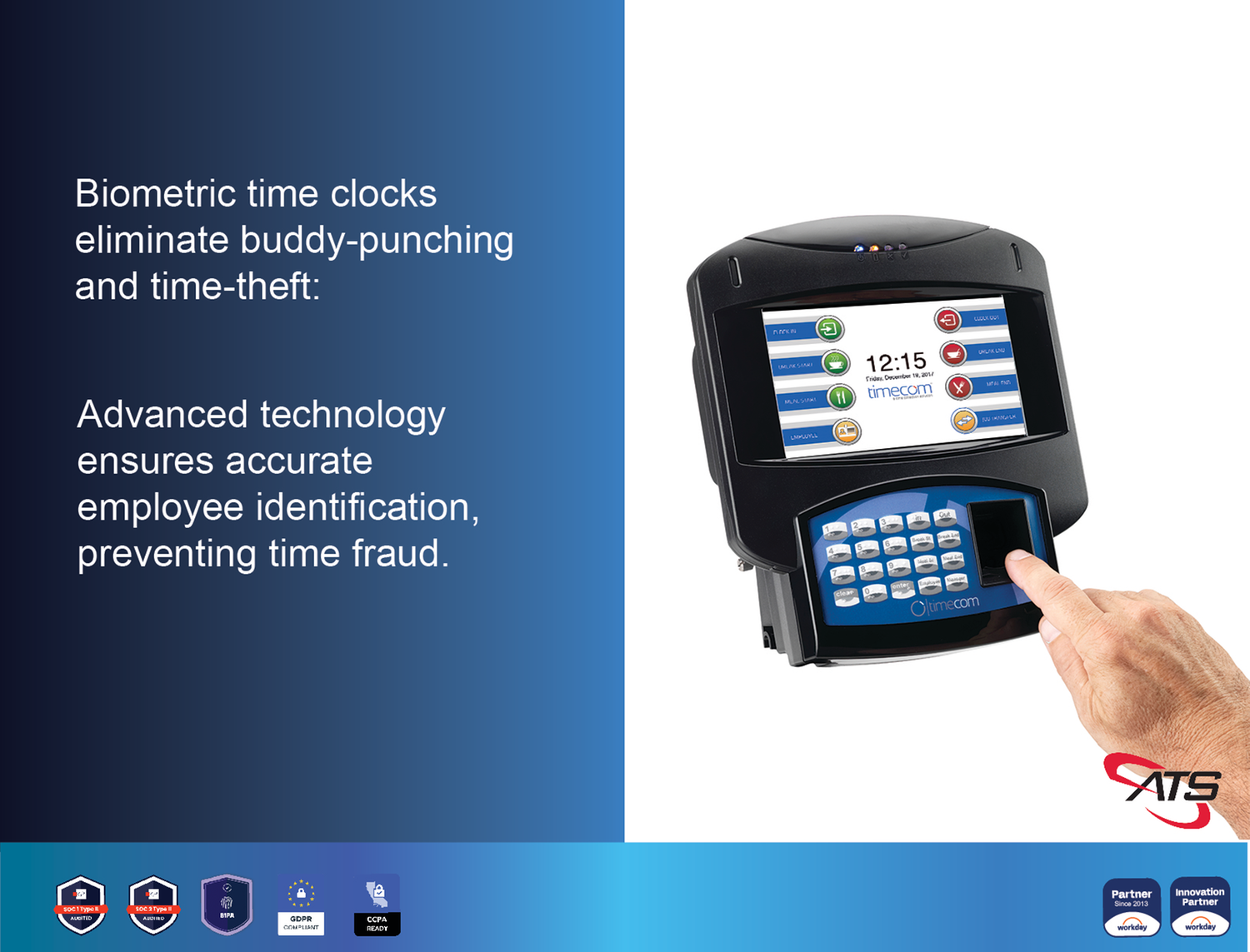 ATS TimeCom® for Workday | Workday Marketplace