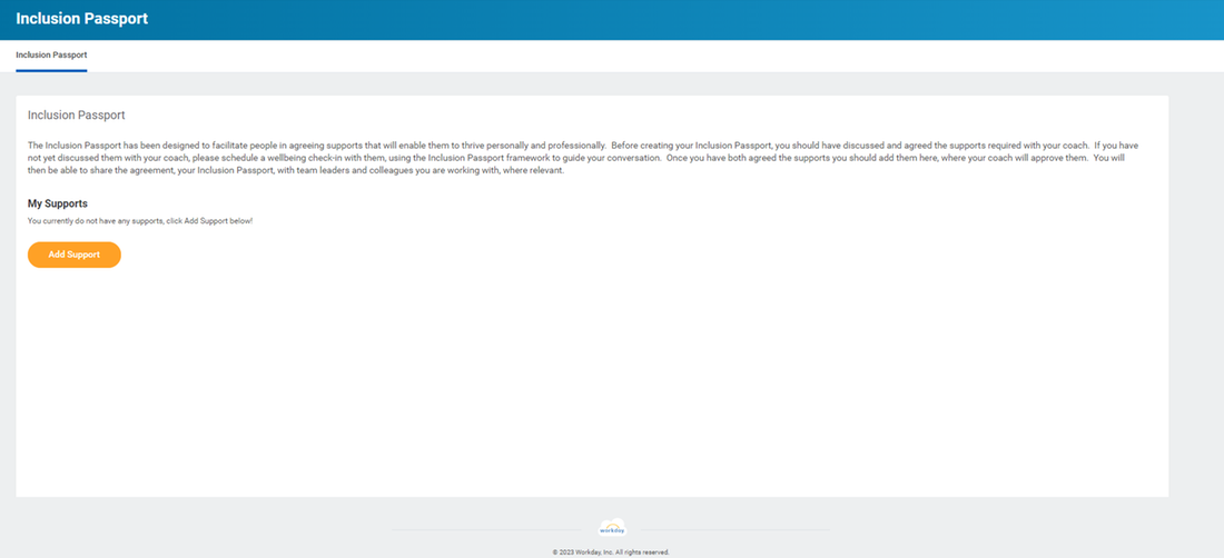Inclusion Passport | Workday Marketplace