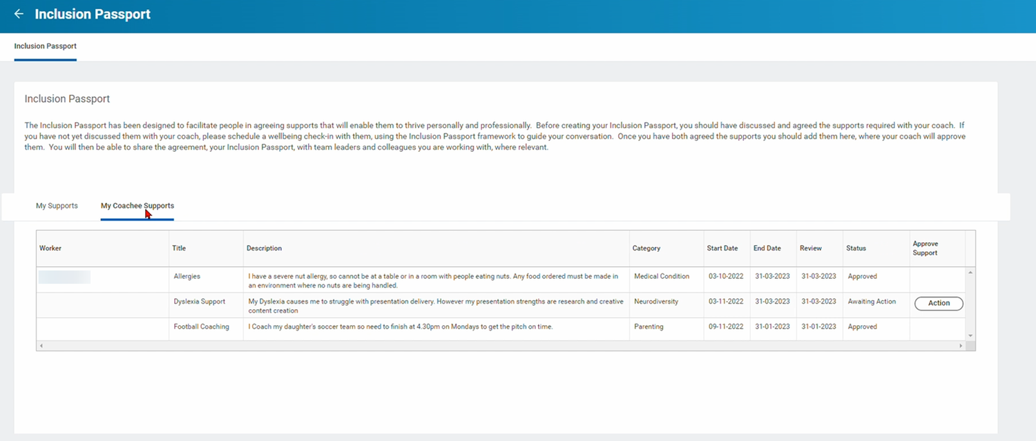 Inclusion Passport | Workday Marketplace