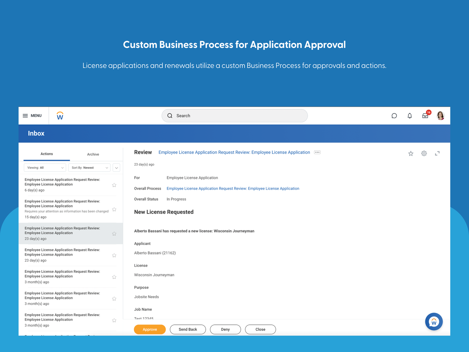 Licensing and Credentialing Management | Workday Marketplace