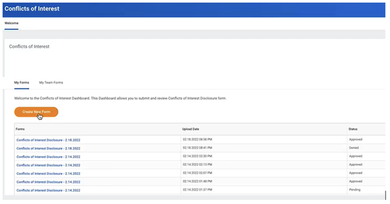 Conflict of Interest Extend App | Workday Marketplace