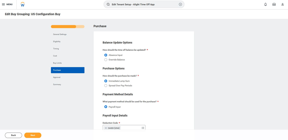 Buy/Sell PTO | Workday Marketplace