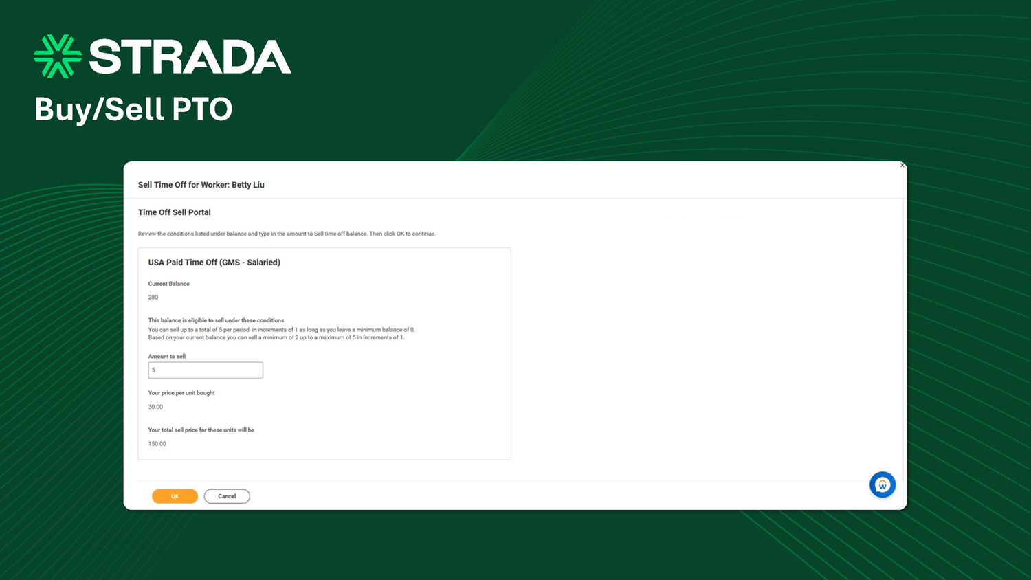 Buy/Sell PTO | Workday Marketplace