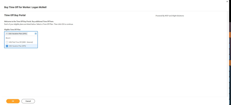 Buy/Sell PTO | Workday Marketplace