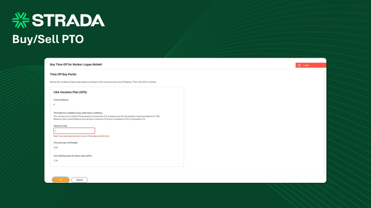 Buy/Sell PTO | Workday Marketplace