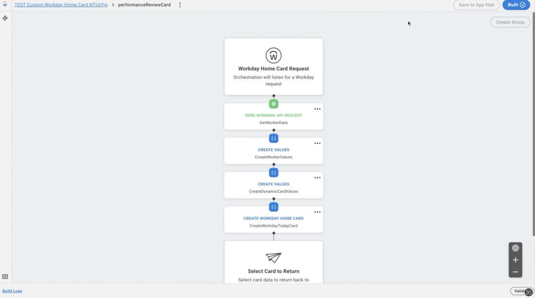 Custom Workday Home Card | Workday Marketplace