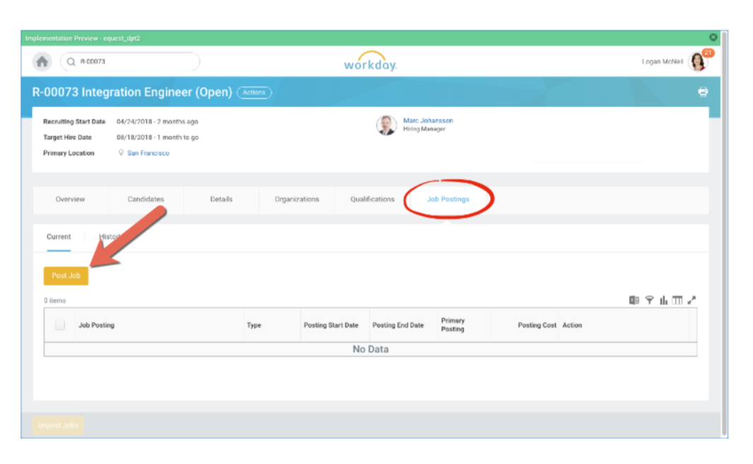 eQuest Job Posting Board Integration to Workday Recruiting | Workday Marketplace