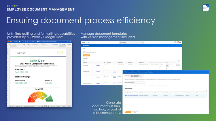 Kainos Employee Document Management | Workday Marketplace