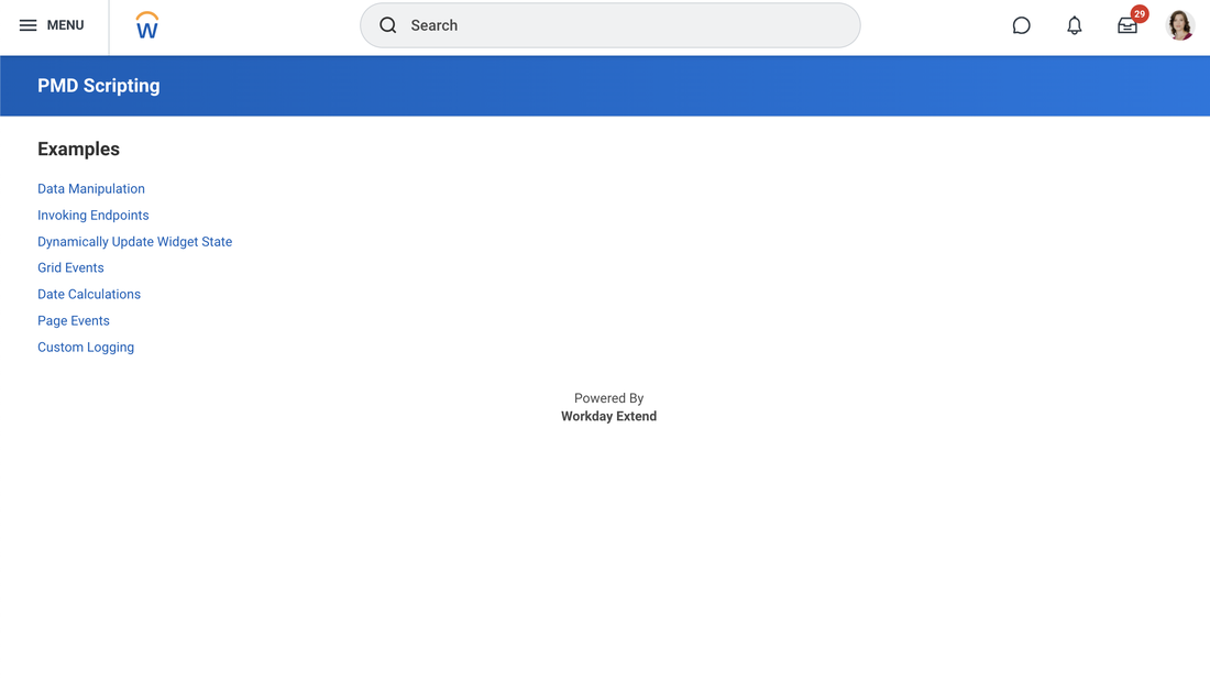 PMD Scripting | Workday Marketplace