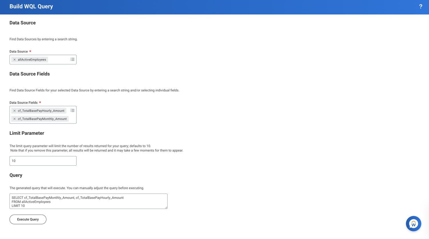 Workday Query Language (WQL) | Workday Marketplace