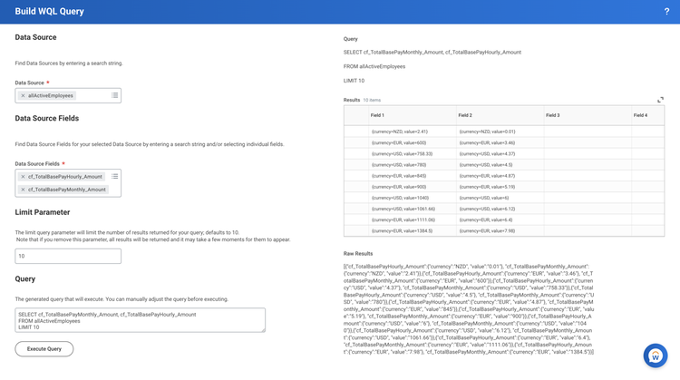 Workday Query Language (WQL) | Workday Marketplace