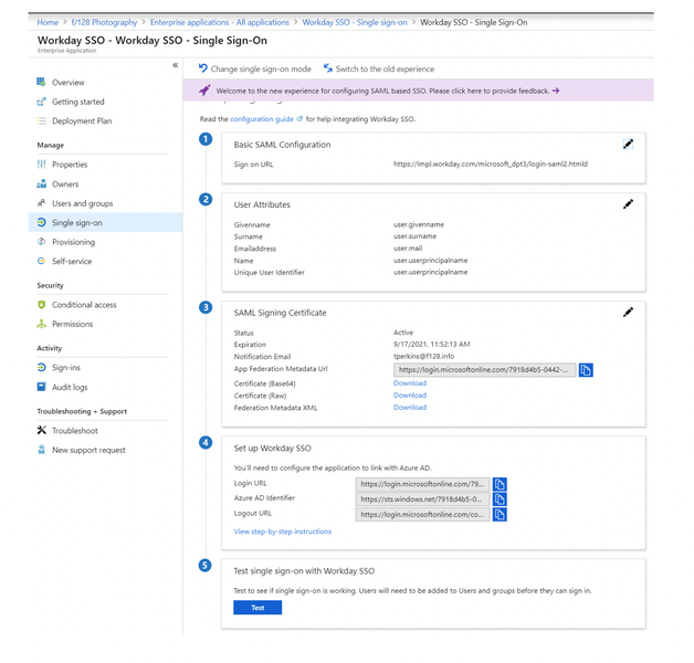 Workday SSO using Microsoft ENTRA ID | Workday Marketplace