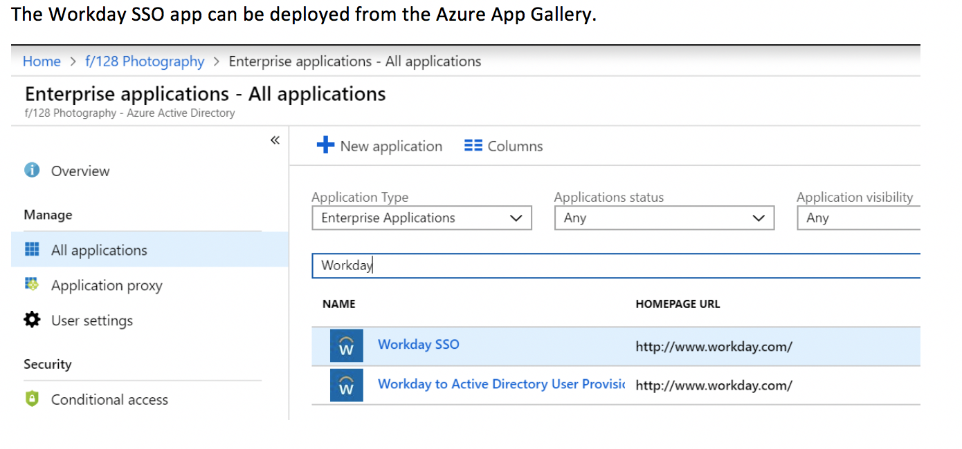 Workday SSO using Microsoft ENTRA ID | Workday Marketplace
