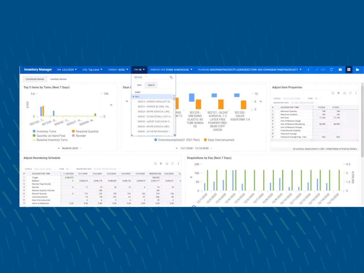 Demand Planning for Healthcare | Workday Marketplace