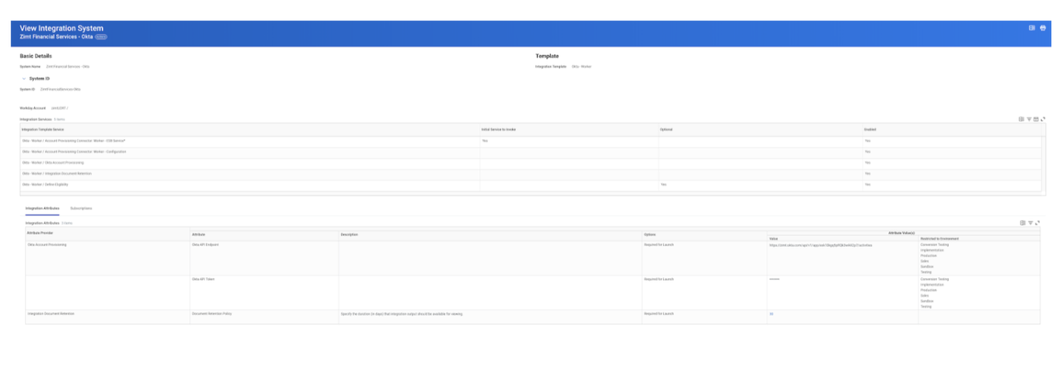 OKTA Integration for Account Provisioning | Workday Marketplace