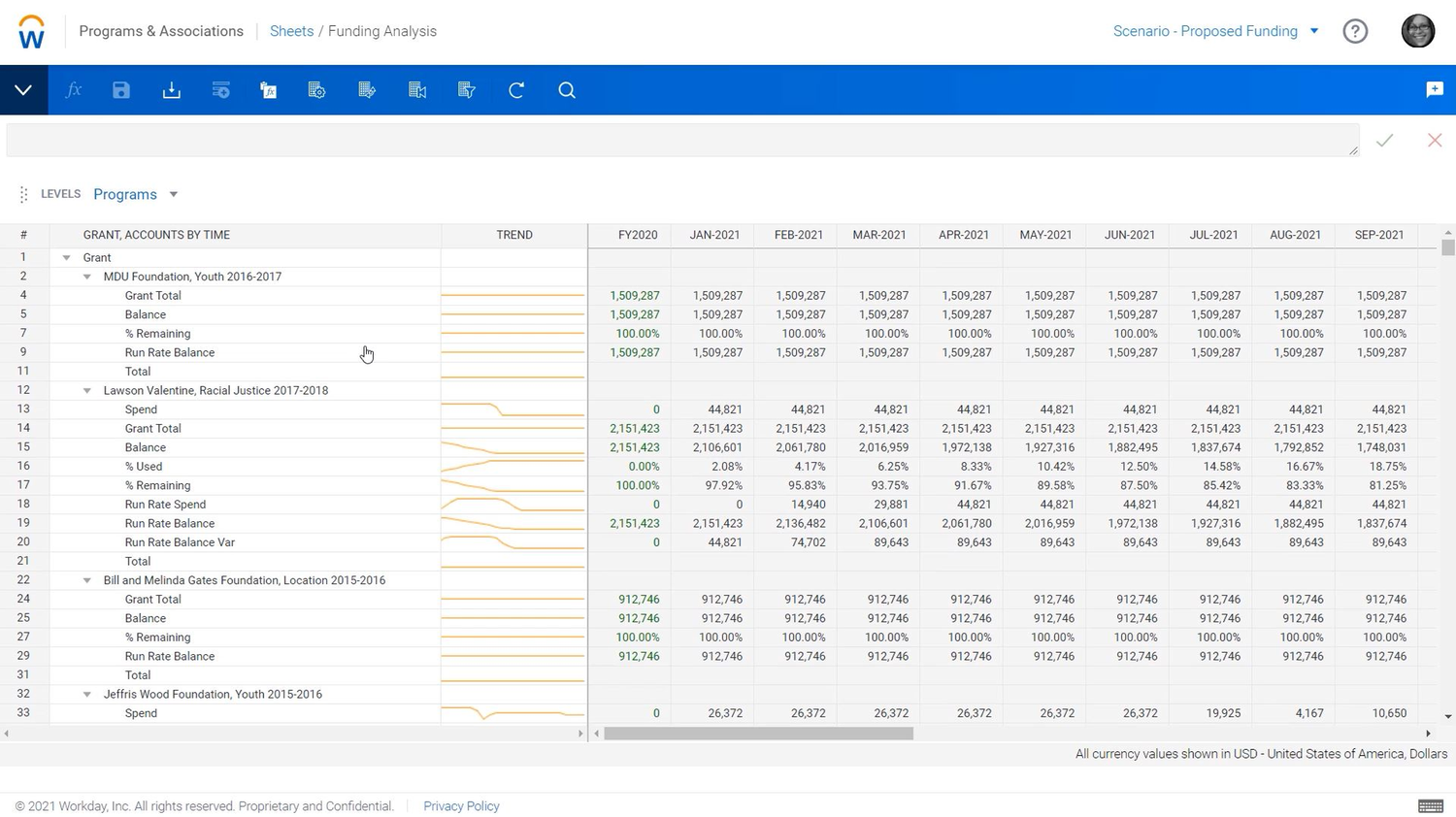 Grant Planning for Nonprofits | Workday Marketplace
