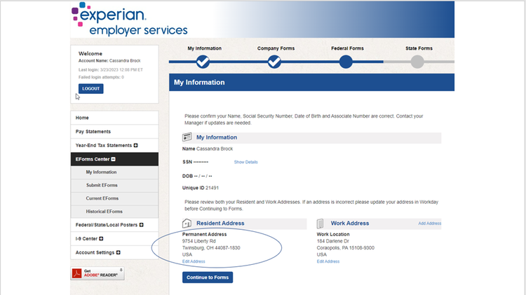 Experian's Tax Withholding Integration | Workday Marketplace