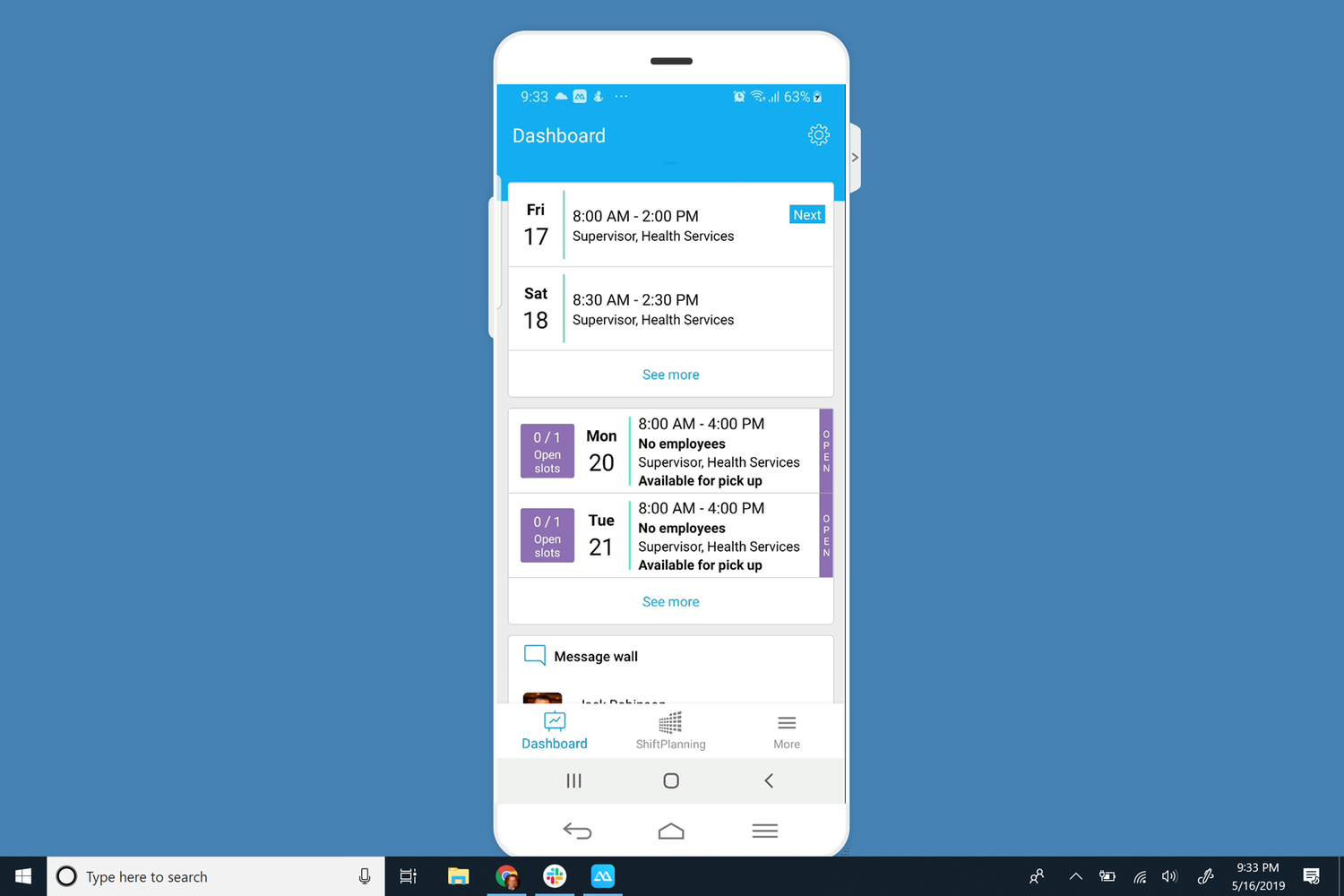 Humanity Employee Shift Scheduling | Workday Marketplace