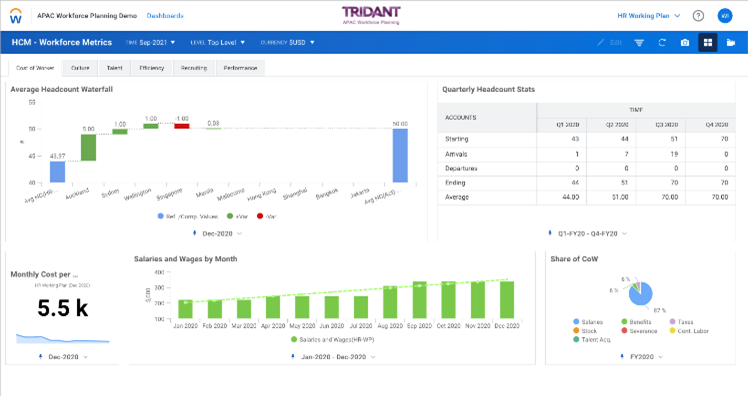 APAC Workforce Planning App | Workday Marketplace