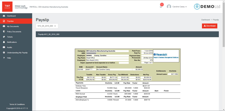 TMF Group Global Payroll Connector | Workday Marketplace